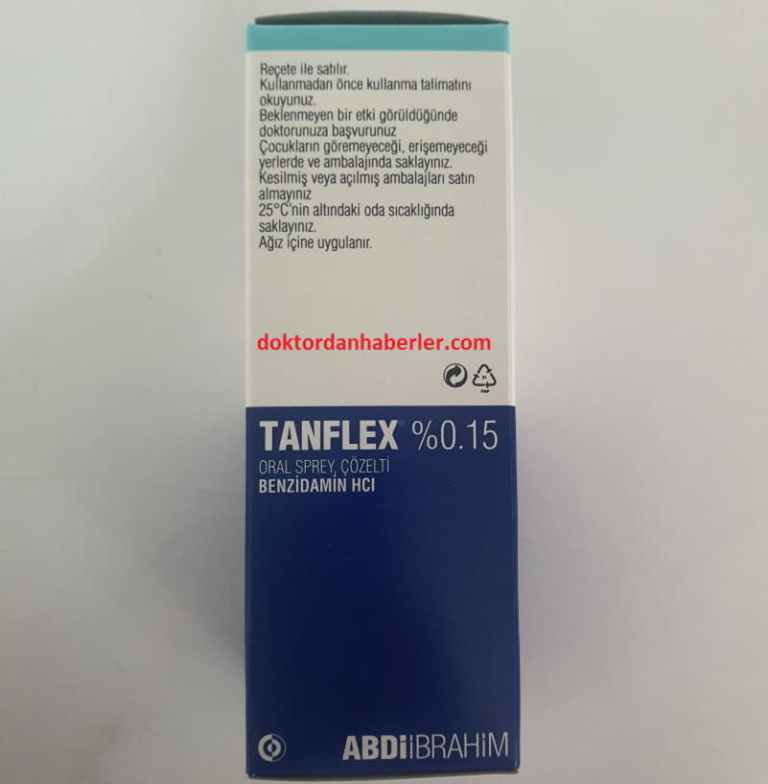2021'in En Detaylı "Tanflex Oral Sprey" Rehberi • Dr. Erhan Yavuz
